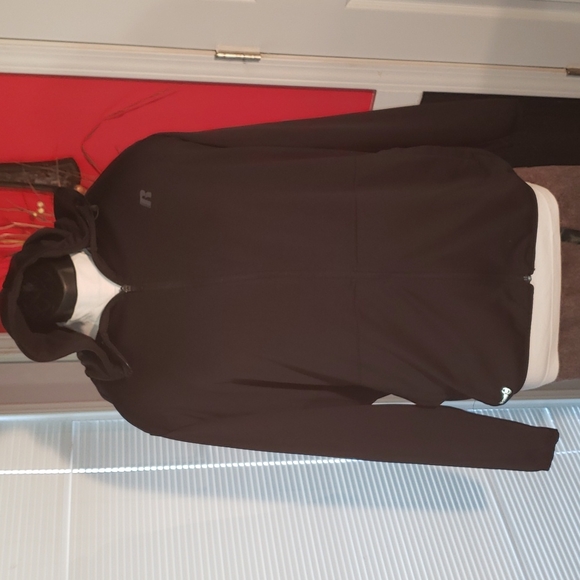 Russell Athletic | Jackets & Coats | Russell Dripower 36 Black Hood ...